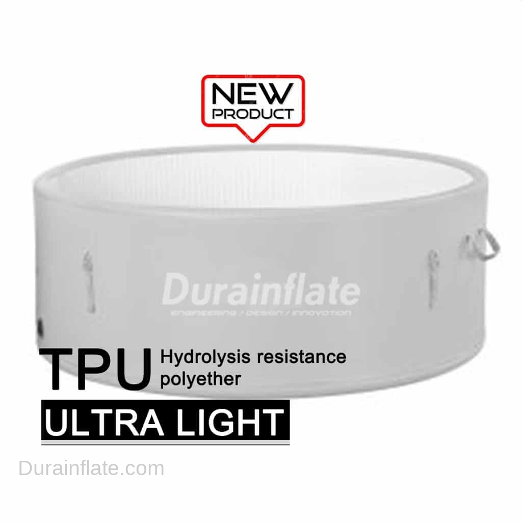 Dropstitch inflatable tub made of TPU dropsitch fabric